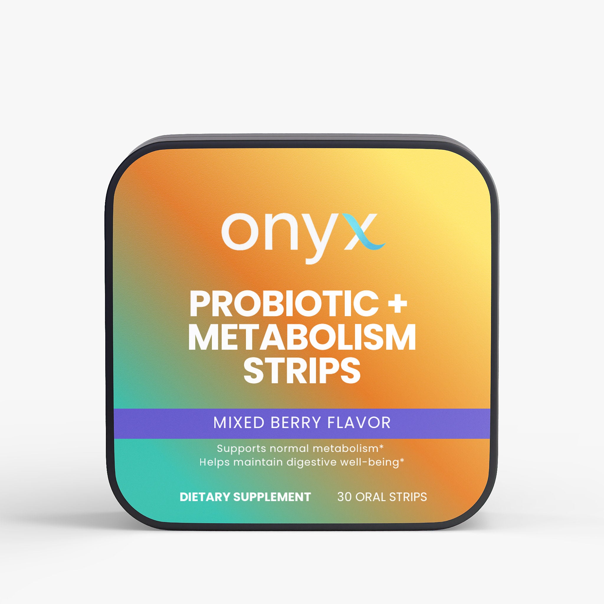 Probiotic + Metabolism Strips – Onyx Wellness